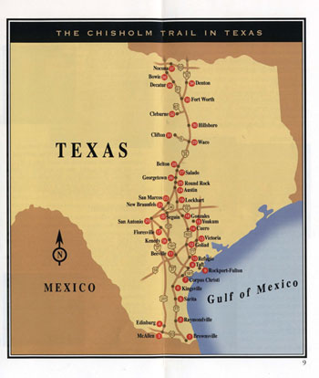 Chisholm Trail Brochure | Fort Tours