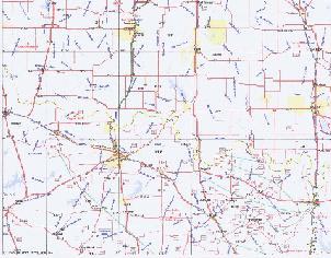 Click on the map to enlarge and bring up accounts of fights and massacres.