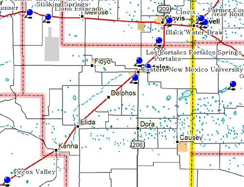 Northeastern Part of Southeastern New Mexico Historical Markers | Fort ...